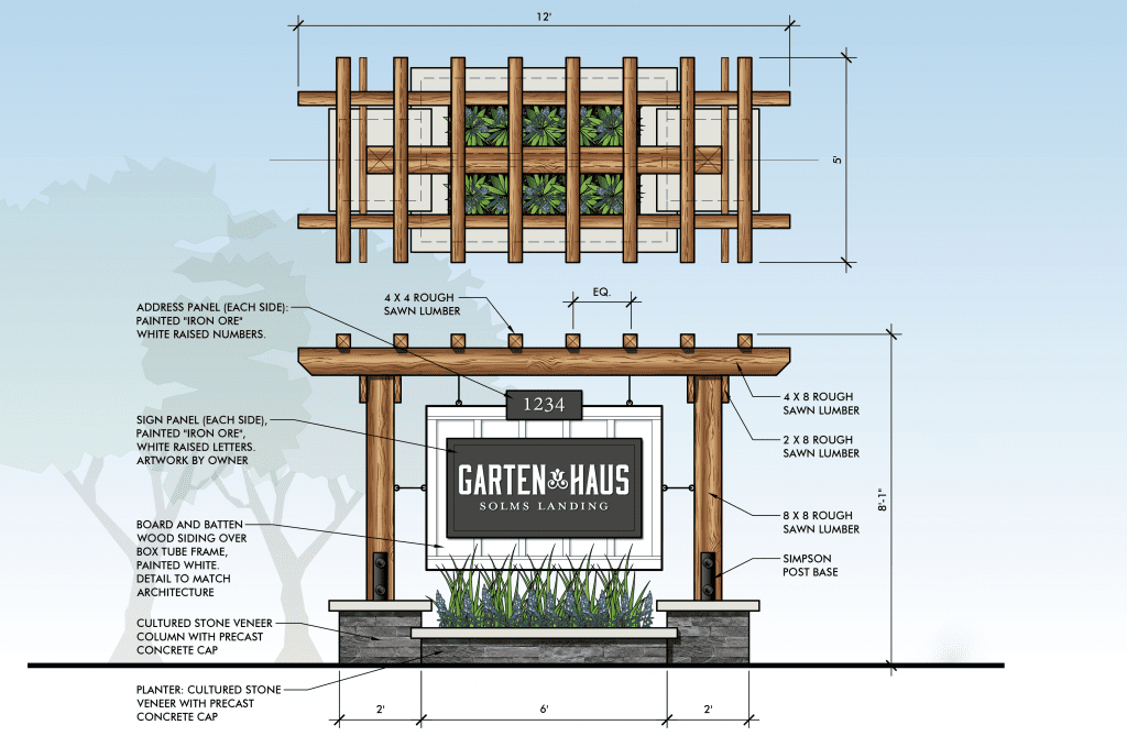 Hardscape Elements - Evergreen Design Group